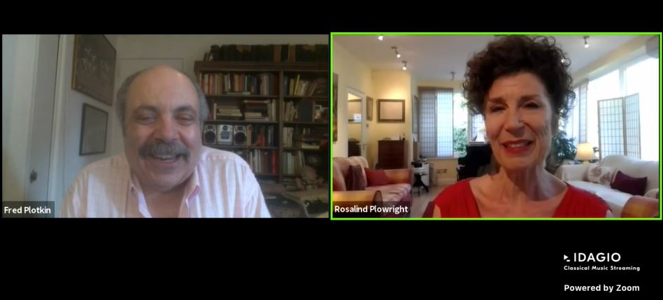 Fred Plotkin on Fridays New York 2020 Interview Rosalind Plowright ... Fred Plotkin on Fridays New York 2020 Interview Rosalind Plowright ...
